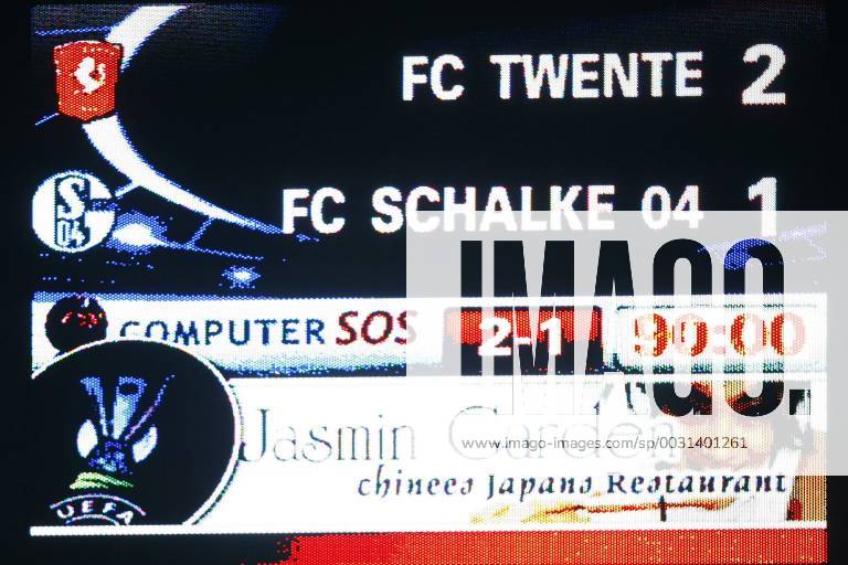 fc twente schalke 04 03 12 2008 uefa cup season 2008 2009 historic ...
