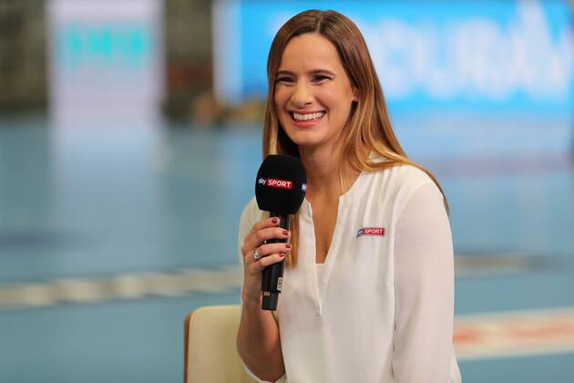 Christina Rann Presenter Sky Sport TV Television Single Action Action ...