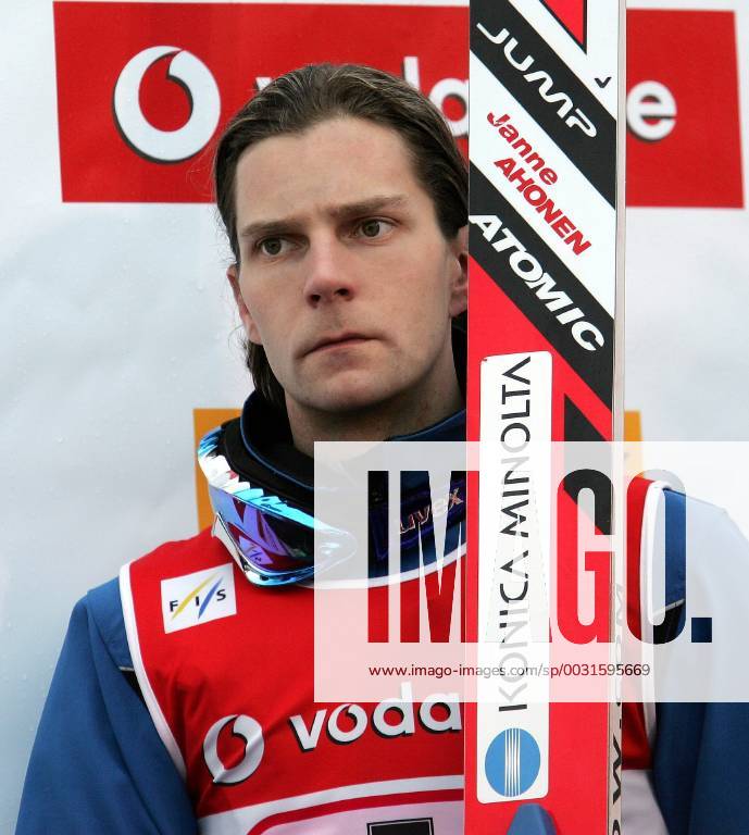 Janne Ahonen portrait disappointed recorded during the new year s ski ...