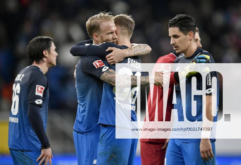 After the end of the game Final cheering Kevin Vogt TSG 1899 Hoffenheim ...