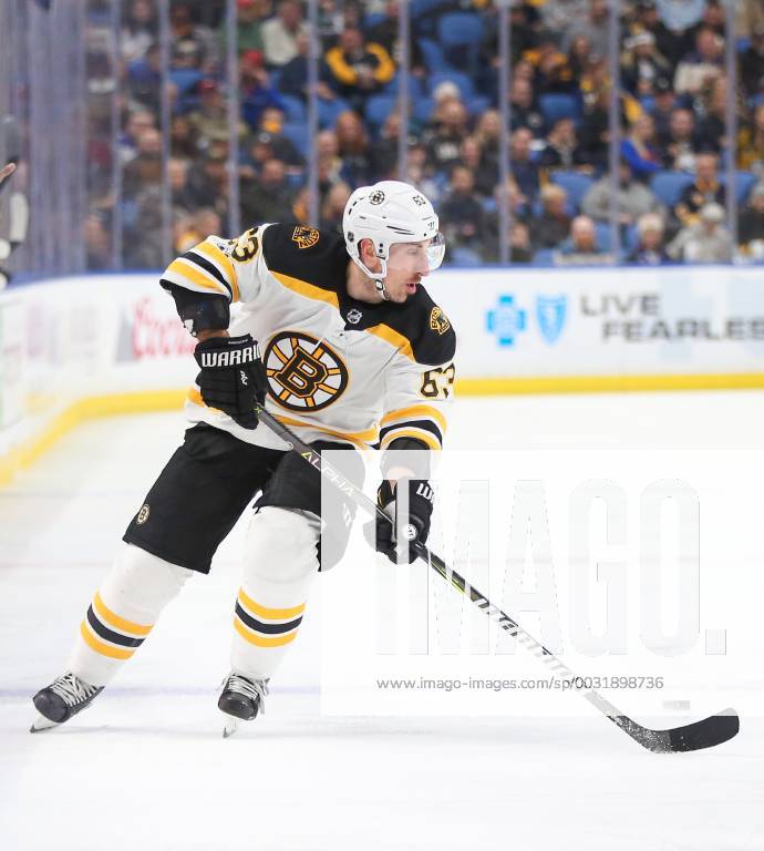 BUFFALO, NY - December 19: Boston Bruins left wing Brad Marchand (63 ...