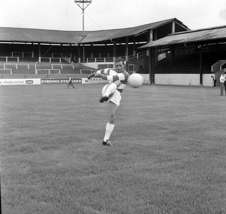 ANDY MALCOLM - PORTRAIT OF FOOTBALLER OF QUEENS PARK RANGERS FC ...