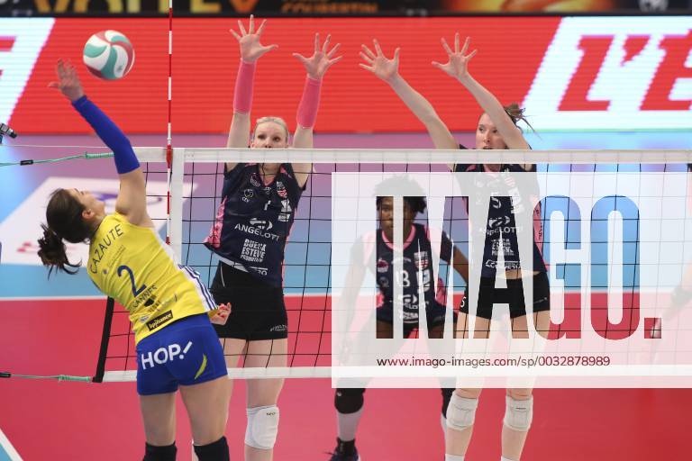 Helena Cazaute (cannes) vs Amber Rolfzen (Beziers) VOLLEY BALL : Finale ...