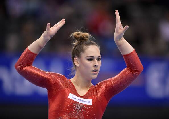 Giulia Steingruber SUI Boden Team Challenge Women Qualification EnBW Turn World Cup Stuttgart