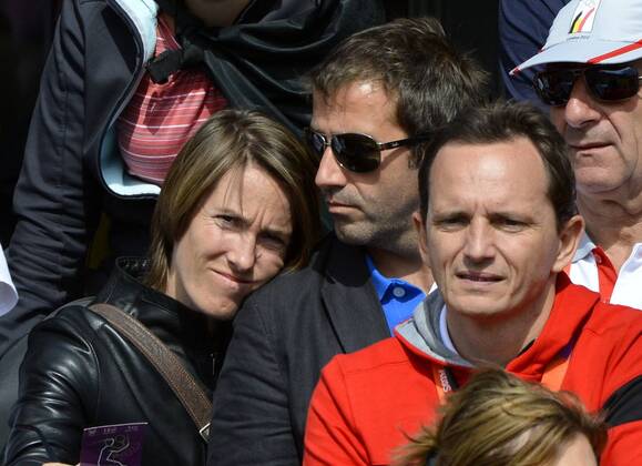 - LONDON, UNITED KINGDOM: Justine Henin and her boyfriend Benoit Bertuzzo and Belgian Jean-Michel