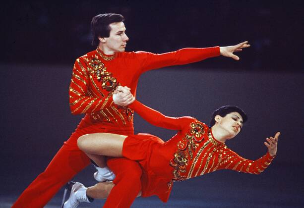 Irina Konstantinovna Rodnina born 12 09 1049 Alexander Gennadijewitsch ...