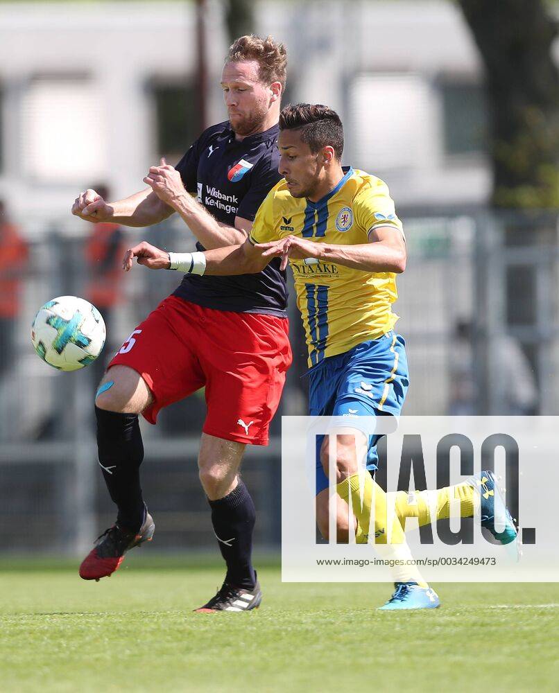 Eric Veiga Eintracht Braunschweig in a duel with Drochtersen 15 Laurens