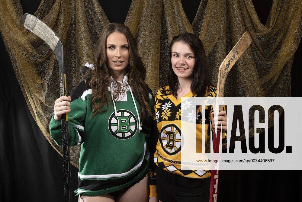 BOSTON, MA - APRIL 26: Models Zoey Zukowski and Kennedy pose during a ...