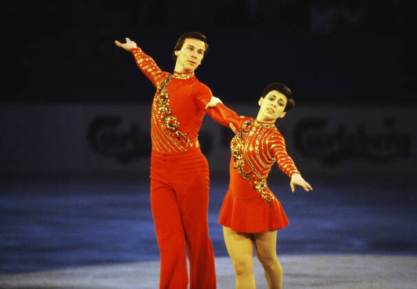 Irina Konstantinovna Rodnina born 12 09 1049 Alexander Gennadijewitsch ...