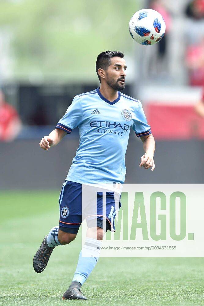 May 5, 2018 - Harrison, New Jersey, U.S - New York City FC midfielder ...