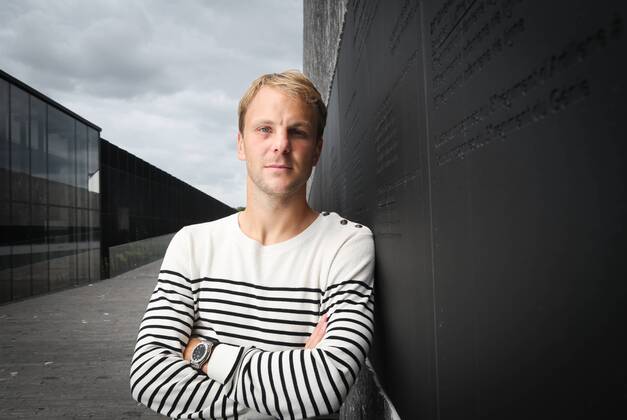 - WATERLOO, BELGIUM: French midfielder Julien Gorius of KRC Genk poses ...