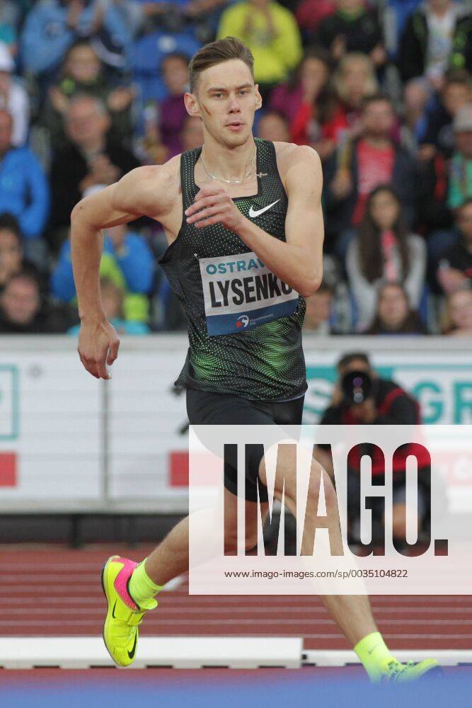 Danil Lysenko competes in the men high jump during the 57th Golden ...