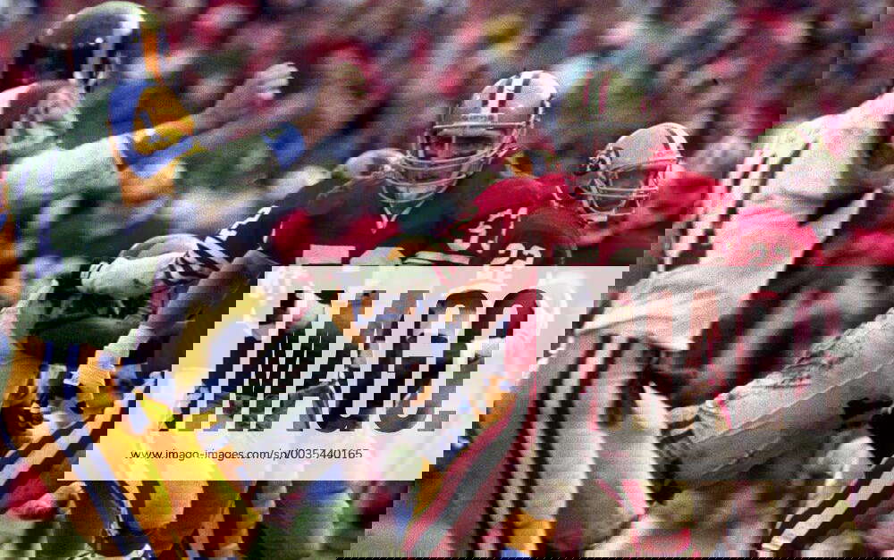 January 14, 1990 - San Francisco, California, U.S - San Francisco 49ers ...