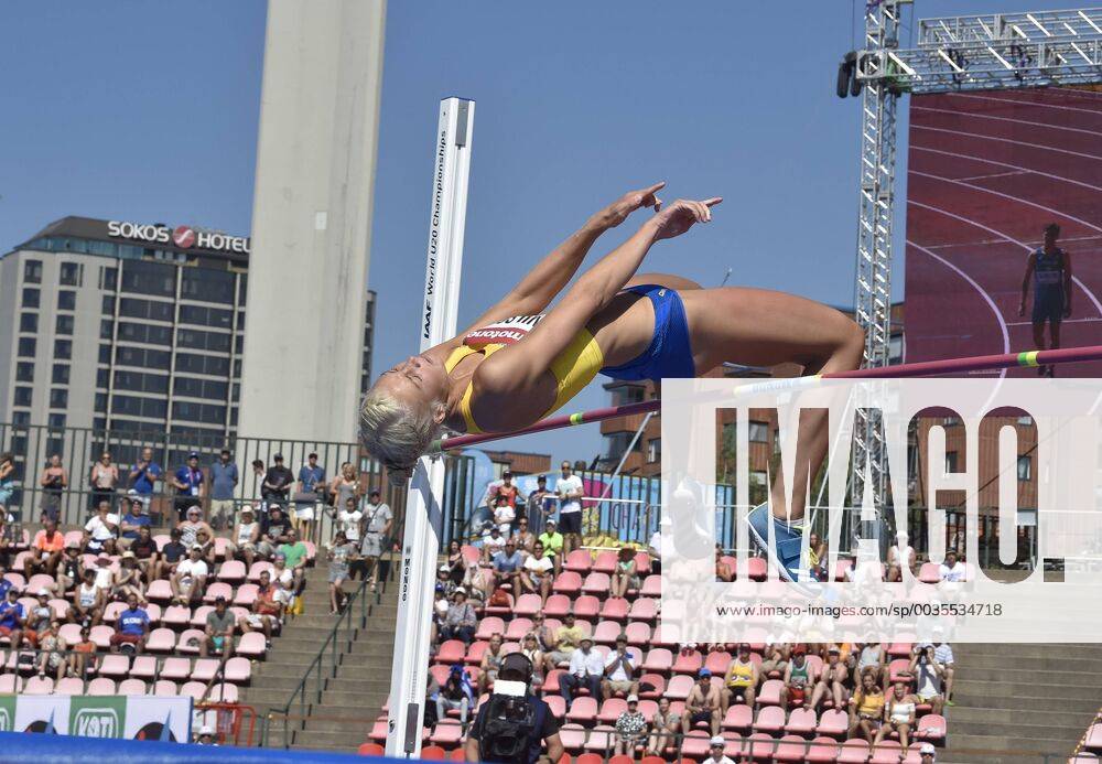 180715 Athletics World Juniors Day 7 Maja Helena Nilsson SWE Women High ...
