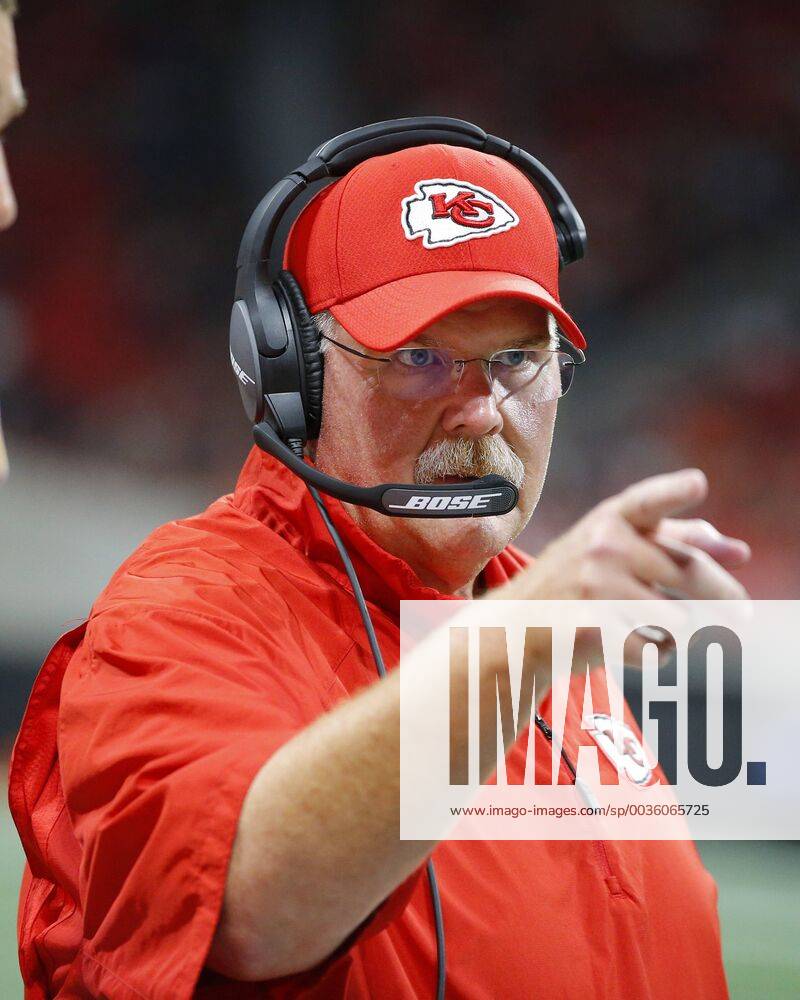 ATLANTA, GA - AUGUST 17: Kansas City Chiefs head coach Andy Reid ...