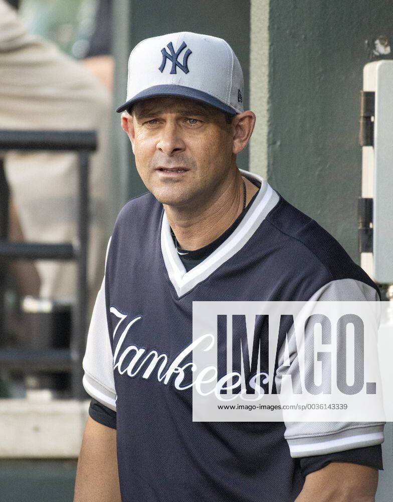 August 24, 2018 - Baltimore, Maryland, U.S. - New York Yankees manager ...