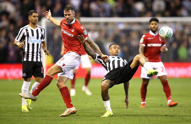 Nottingham Forest v Newcastle United - Carabao Cup - Second Round - City Ground Newcastle United