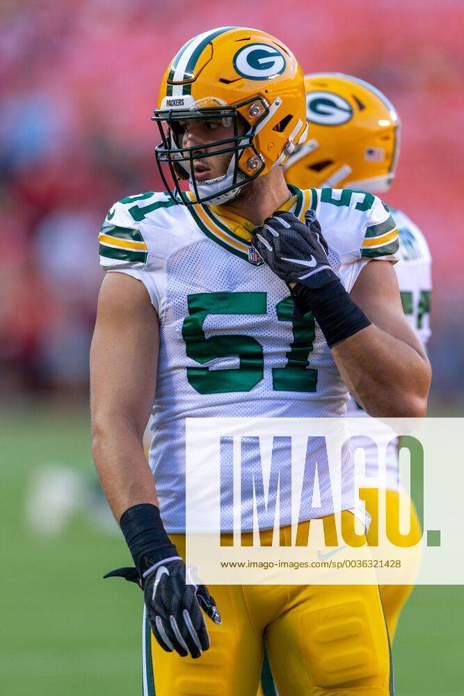 KANSAS CITY, MO - AUGUST 30: Green Bay Packers linebacker Kyler ...