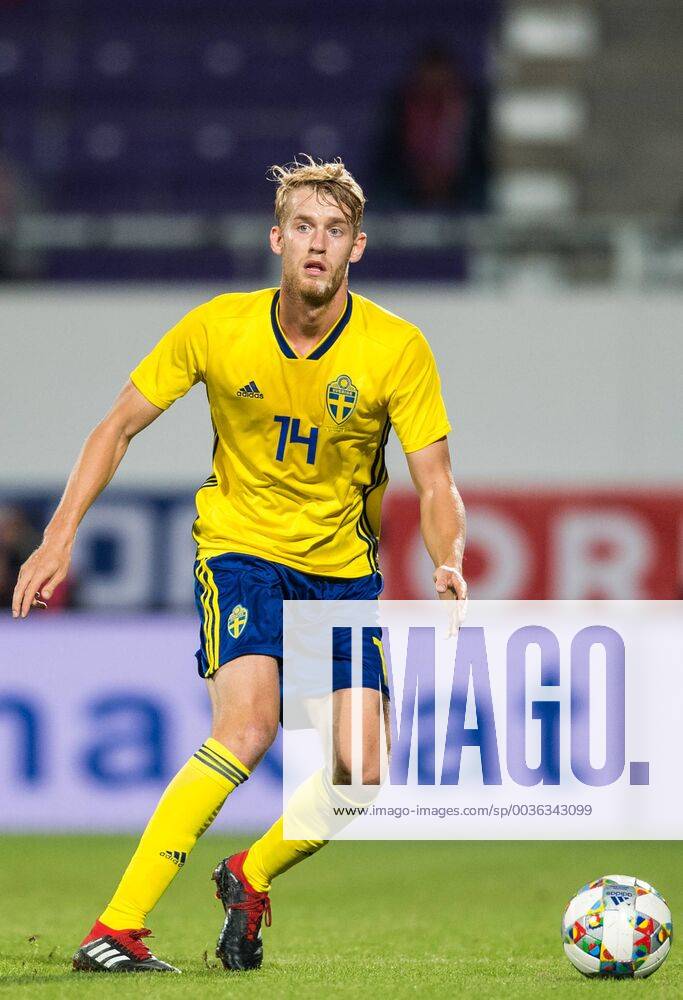 180906 Filip Helander of Sweden during the international friendly ...