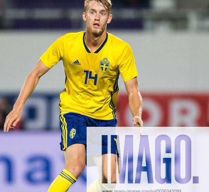 180906 Filip Helander of Sweden during the international friendly ...
