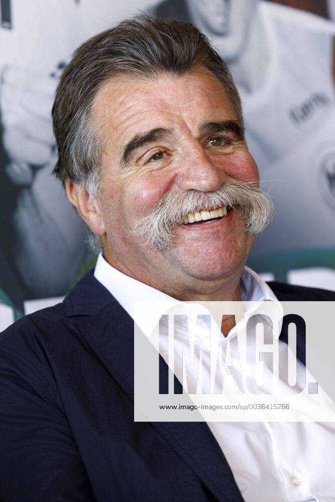 Heiner Brand at the press conference for the 26th Handball World Cup ...