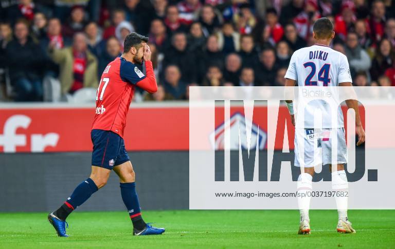 Deception de Rui Pedro Da Rocha Fonte ( LOSC ) FOOTBALL : Lille OSC vs ...