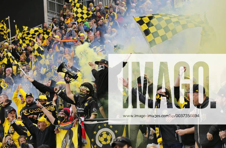 November 4, 2018 - Columbus, OH, USA - Columbus Crew SC fans in the ...