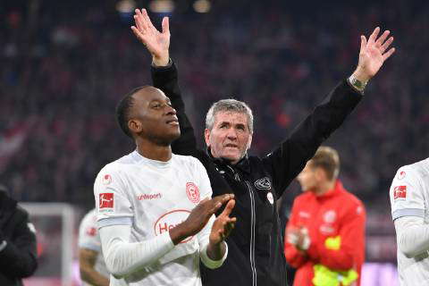 Final Jubilee v li Dodi LUKEBAKIO Fortuna Duesseldorf Friedhelm FUNKEL ...