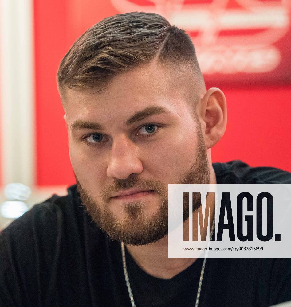 Heavyweight boxer Tom Schwarz during the press conference of SES Boxing ...