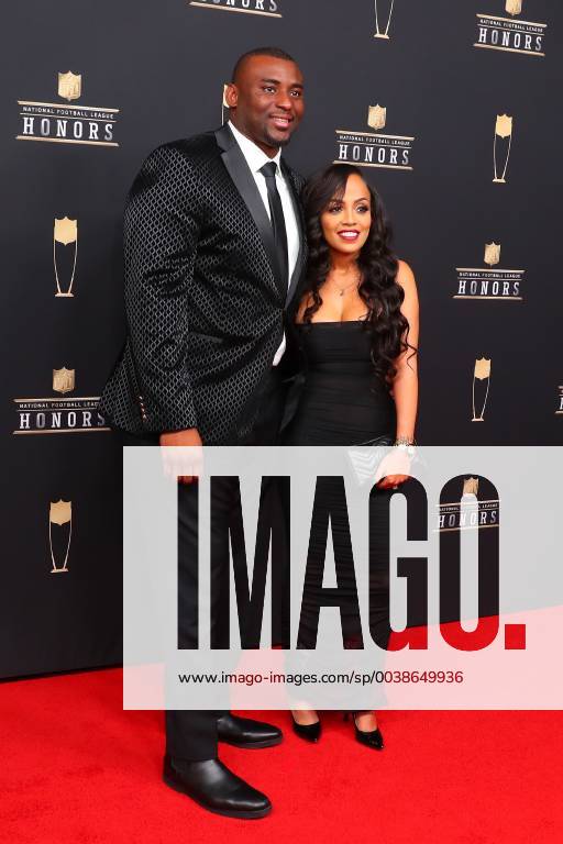 ATLANTA, GA - FEBRUARY 02: Corey Liuget poses for photos on the red ...