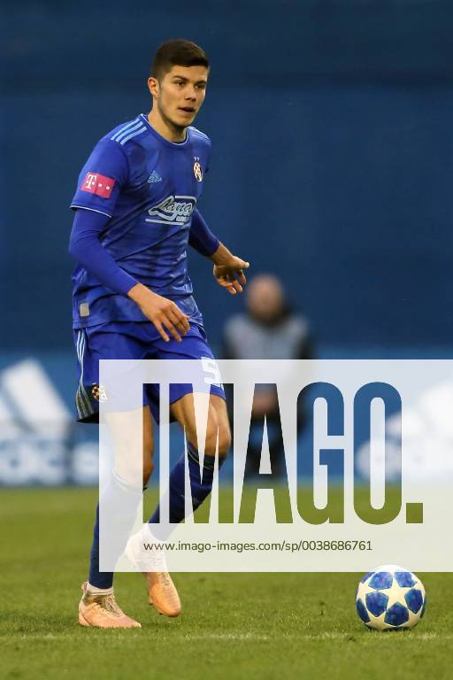 DINO PERIC fudbaler Dinama Zagreb na utakmici Prvenstva Hrvatske Prve ...