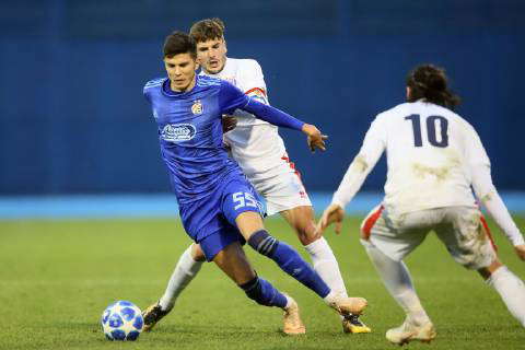 DINO PERIC fudbaler Dinama Zagreb na utakmici Prvenstva Hrvatske Prve ...