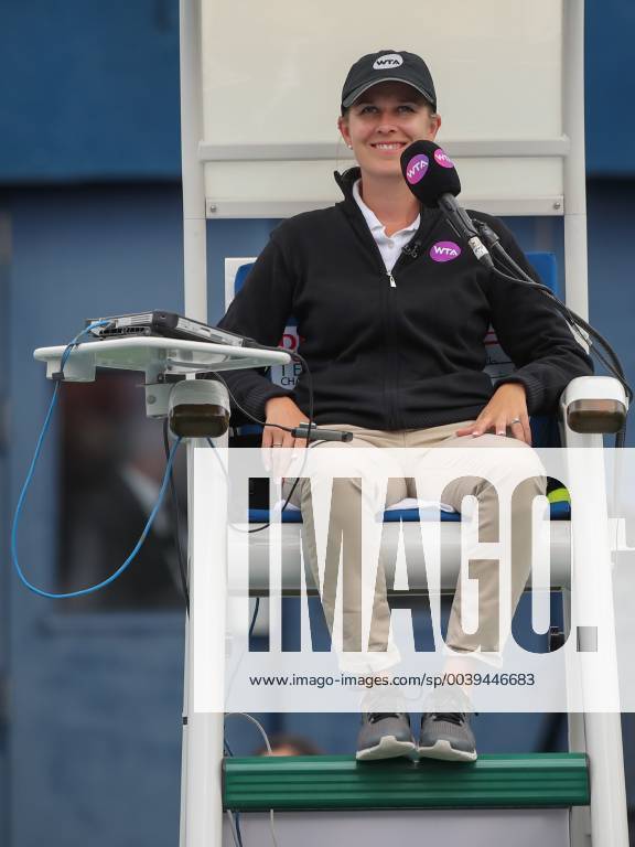 Dubai Tennis Feature Chair Referee Miriam Bley Tennis Dubai Duty Free ...