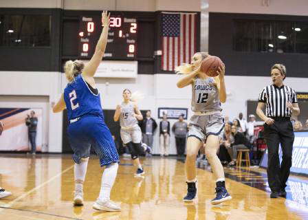 COLUMBUS, OH - MARCH 29: Hailey Tucker 12 of the Southwestern Oklahoma ...