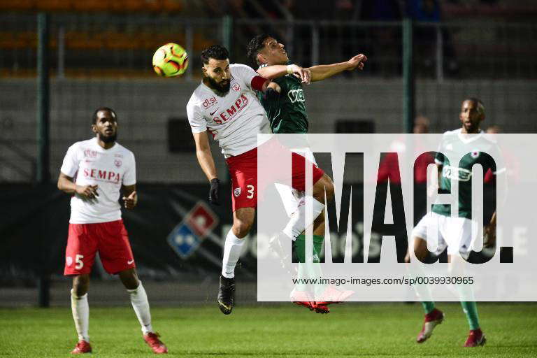 FAUCHER Jordan (Red Star) vs EL KAOUTARI Abdelhamid (Nancy) FOOTBALL ...