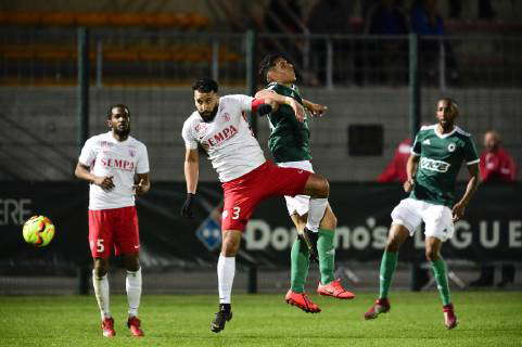 FAUCHER Jordan vs EL KAOUTARI Abdelhamid FOOTBALL : Red Star vs AS ...