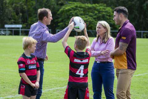 NRL MAGIC ROUND PRESSER, Junior Wests player Isaac Mastenbroek, former ...