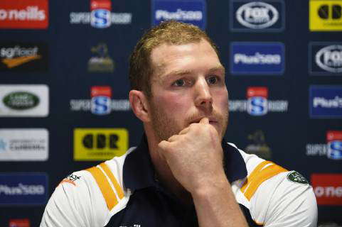 DAVID POCOCK RETIREMENT PRESSER, Australian Super Rugby player at ACT ...