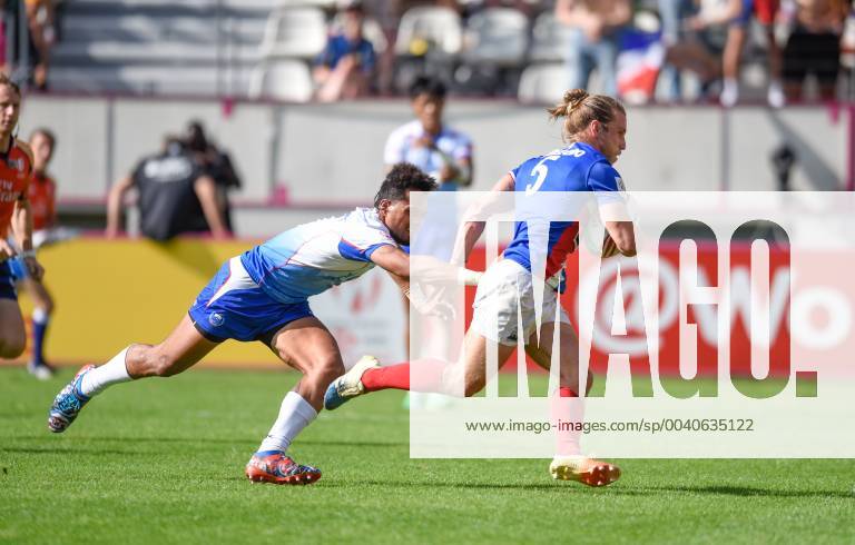 Stephen Parez ( France ) - Phillip Luki ( Samoa ) RUGBY : HSBC World ...