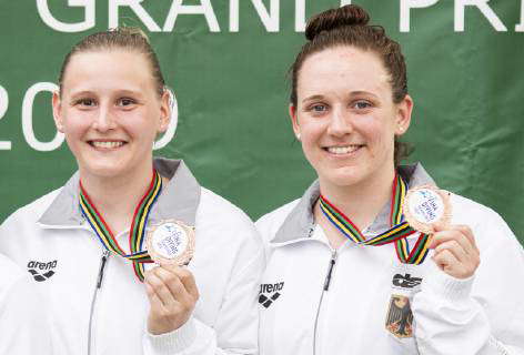 ROTHER Jana Lisa FREYER Friederike GER bronze medal Women s ...