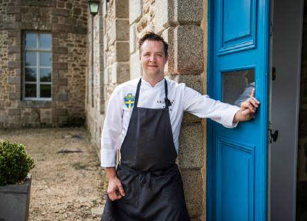 Dick Broström, Chief of Sweden poses for a portrait during a press ...