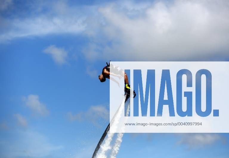 July 1, 2019 - Florida, U.S. - Palm Beach Hydroflight owner Gilvan ...