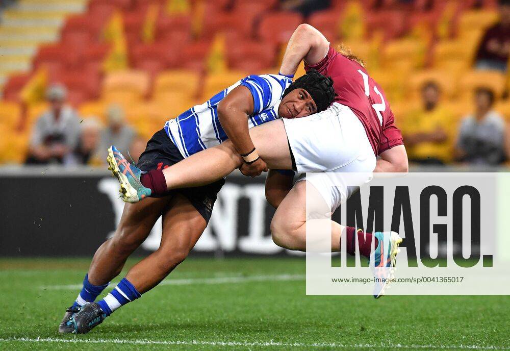 RUGBY GPS SCHOOLS NUDGEE BRISBANE, Eyzaiah Ulia of Nudgee College ...