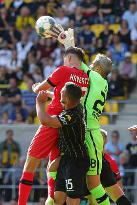 Aachen, Germany, 10 08 2019, DFB Cup, Round 1, Alemannia Aachen Bayer 04 Leverkusen, Fans of