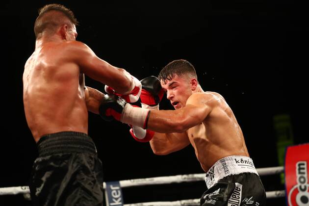 Dimitar Tilev GER vs Rene Molik CZ, Supermiddleweight, speakers ...