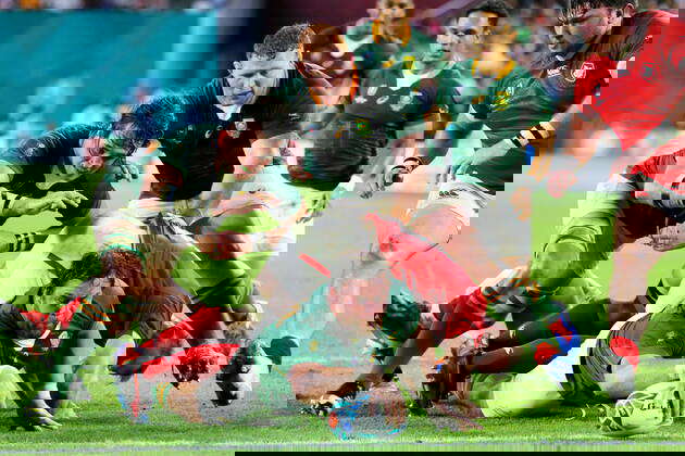 Frans Malherbe, Rugby : 2019 Rugby World Cup Pool B match between South ...