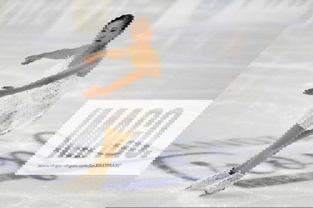 Maral-Erdene Gansukh MGL during Ladies Short Program Figure skating, Eiskunstlauf ISU CS Finlandia