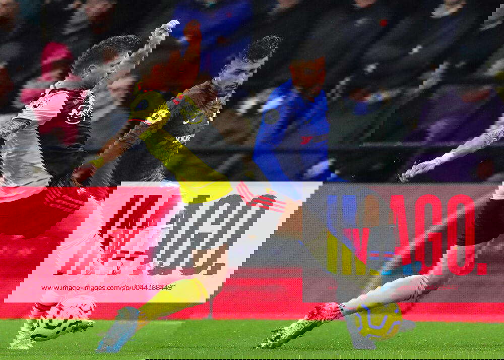 Watford v Chelsea Premier League Daryl Janmaat of Watford and Emerson ...