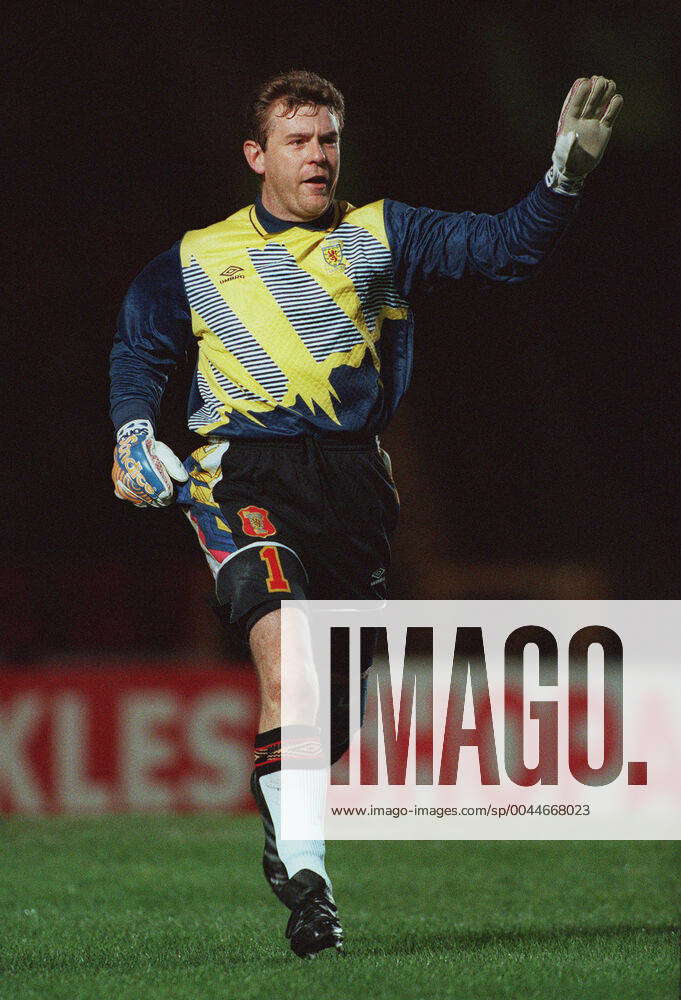 Andy Goram Scotland & Glasgow Rangers FC 17 November
