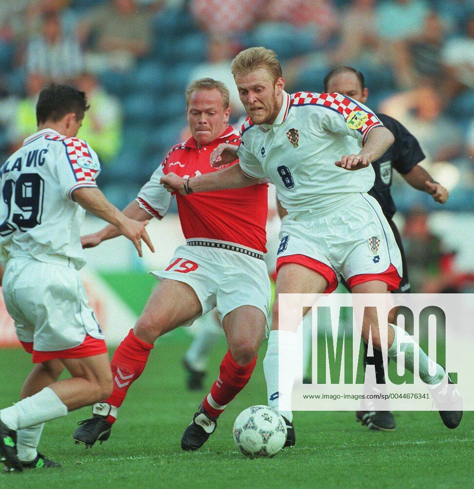 Robert Prosinecki,Stig Tofting Croatia V Denmark 16 June